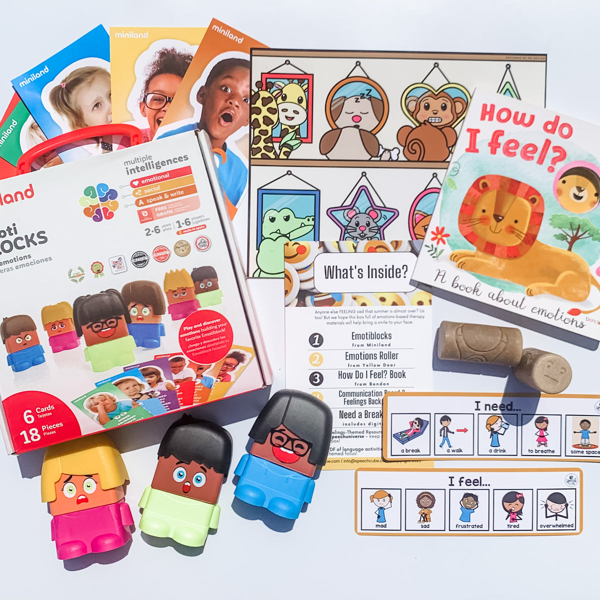 August 2023: "Feeling Speechy" Emotions Theme – Speech Cube