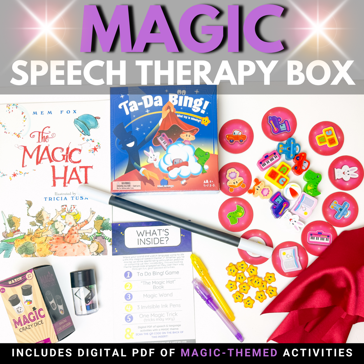 MAGIC Speech Therapy Box – Speech Cube