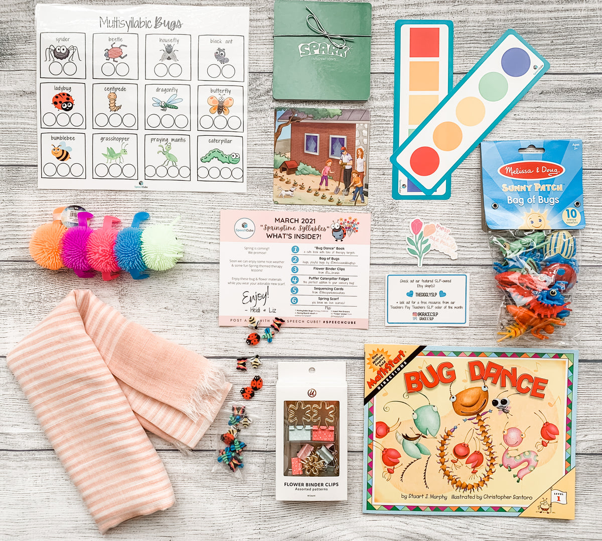 March 2021 - “Springtime Syllables” – Speech Cube