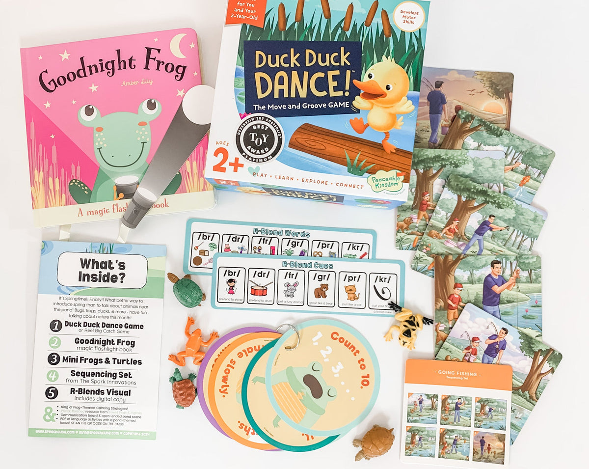 Pond Themed Activities for Speech Therapy – Speech Cube