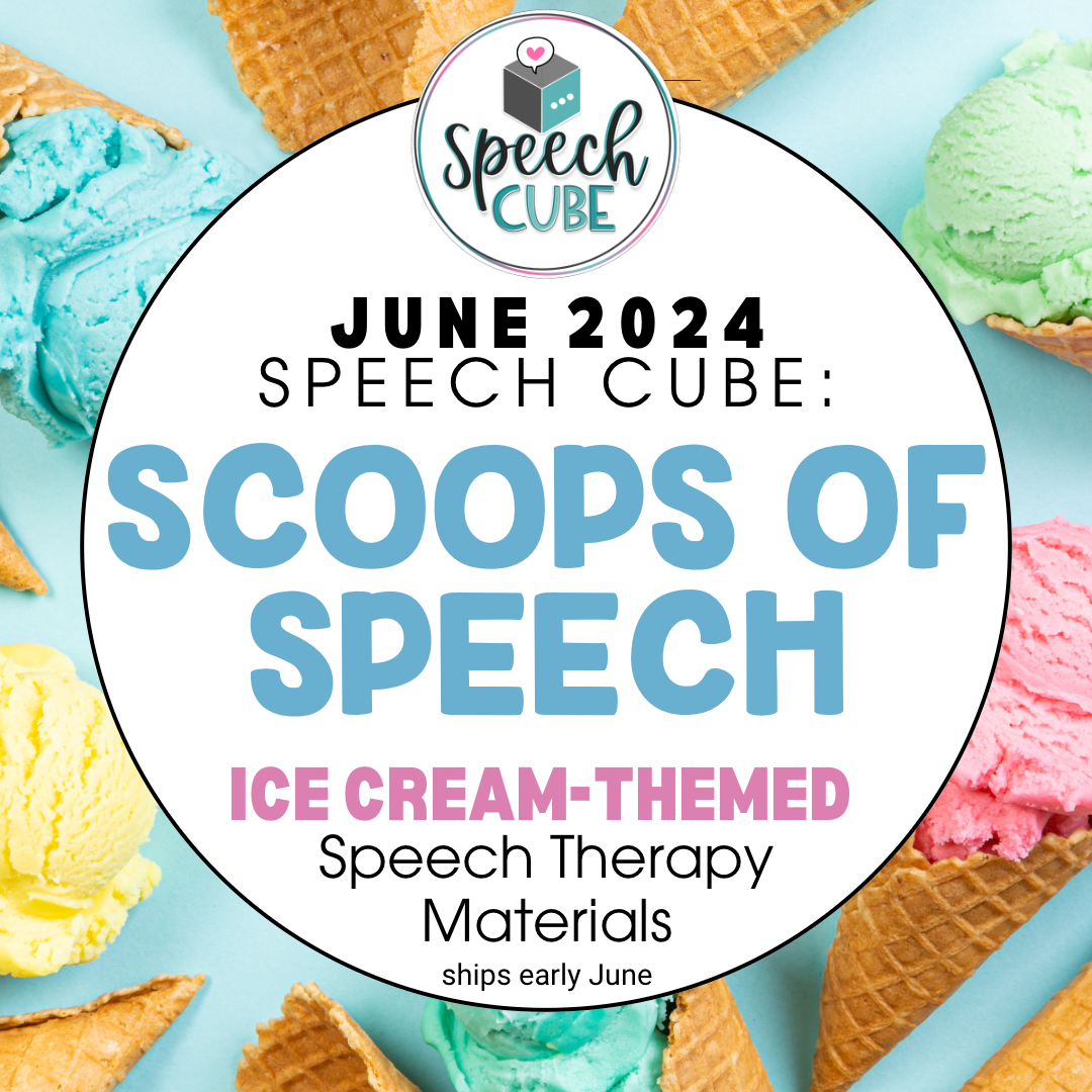 Speech Cube - An SLP Subscription Box!