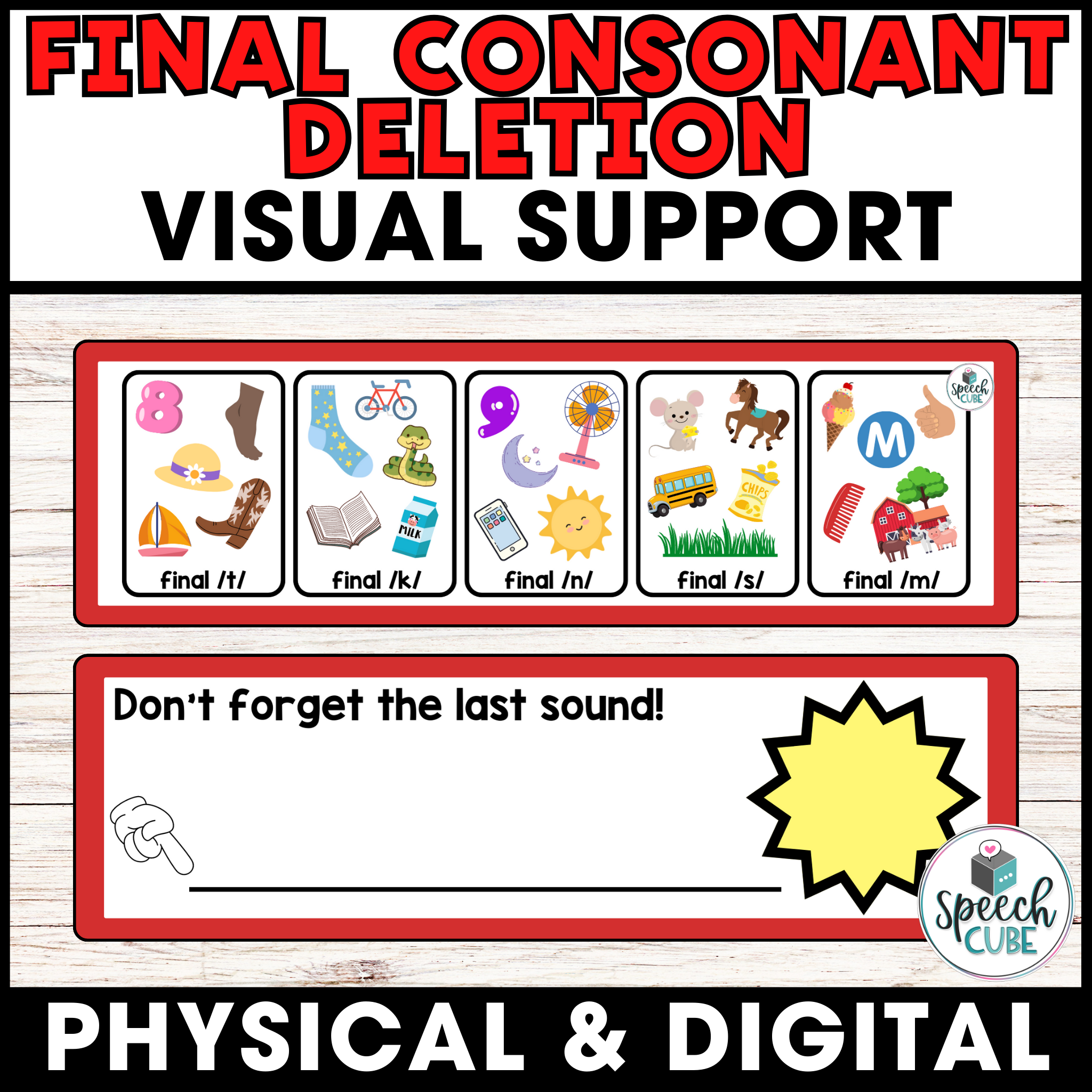 Games Final Consonant Deletion 3 Easy Final Consonant Deletion