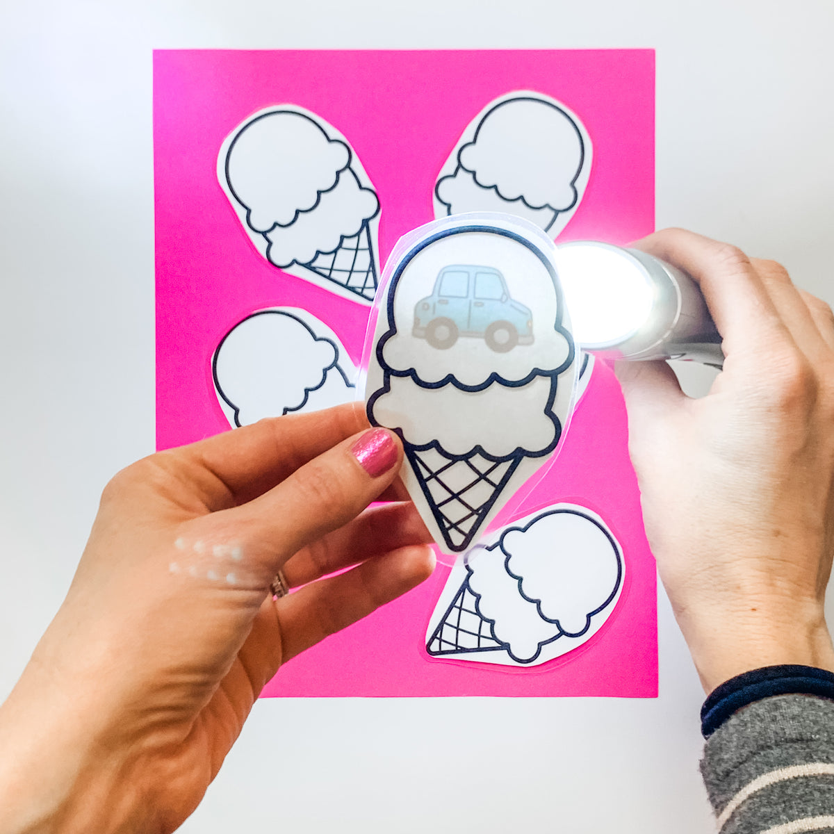 Ice Cream Themed Activities – Speech Cube