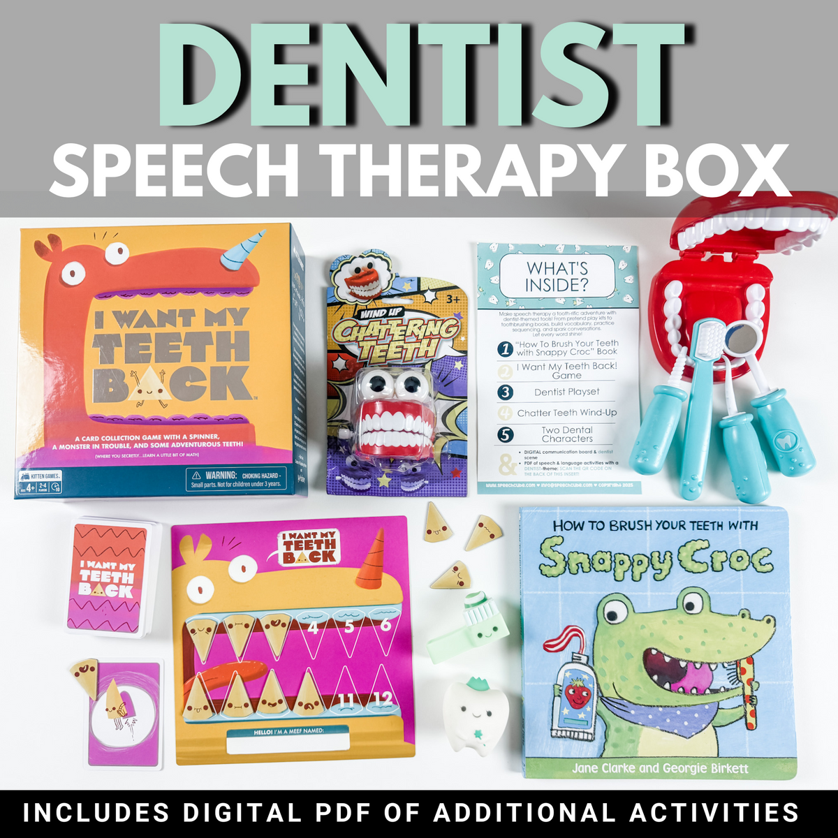 Speech Cube - Monthly Themed Therapy Boxes for SLPs and Parents!