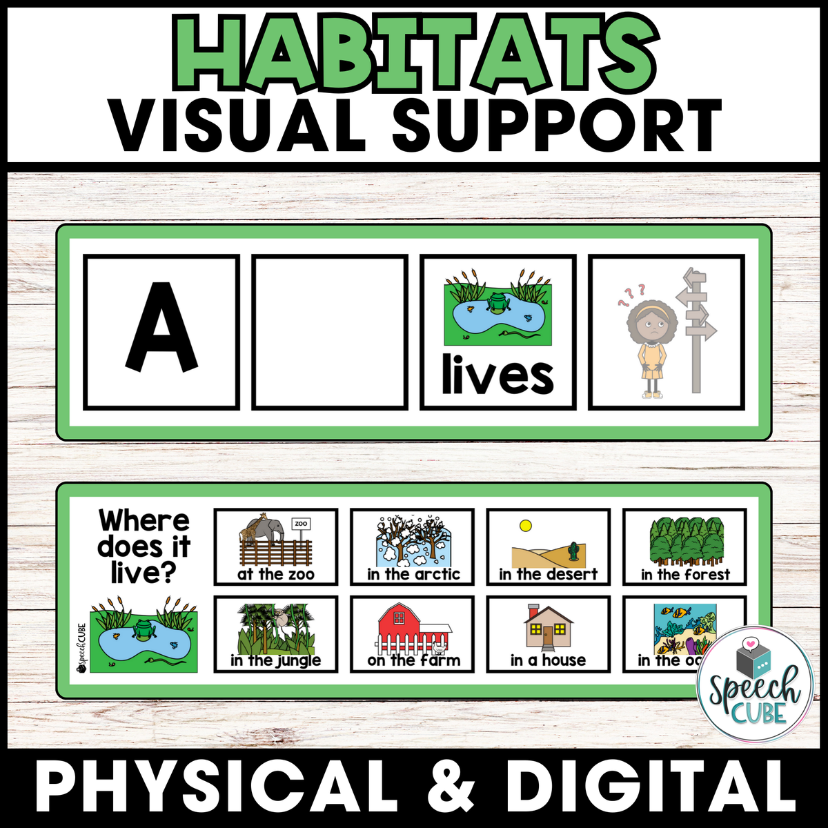 Habitats Visual – Speech Cube