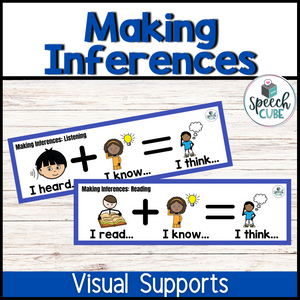 Making Inferences Visual – Speech Cube