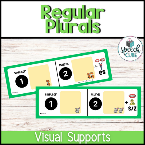 Visual Supports – Speech Cube