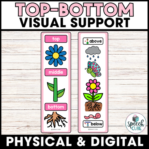 Visual Supports – Speech Cube