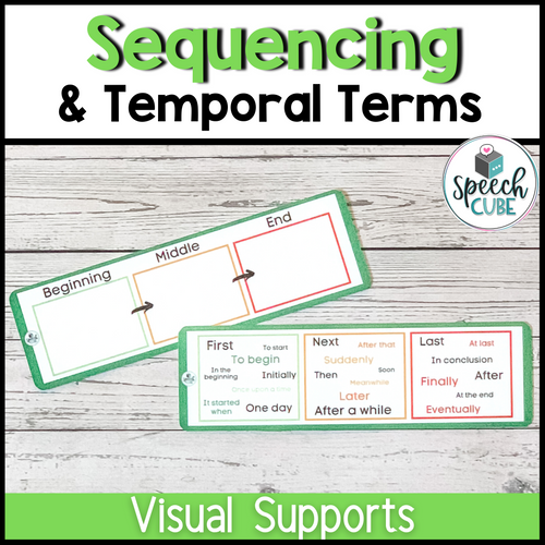 Visual Supports – Speech Cube