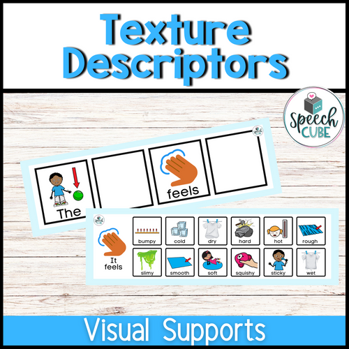 Visual Supports – Speech Cube