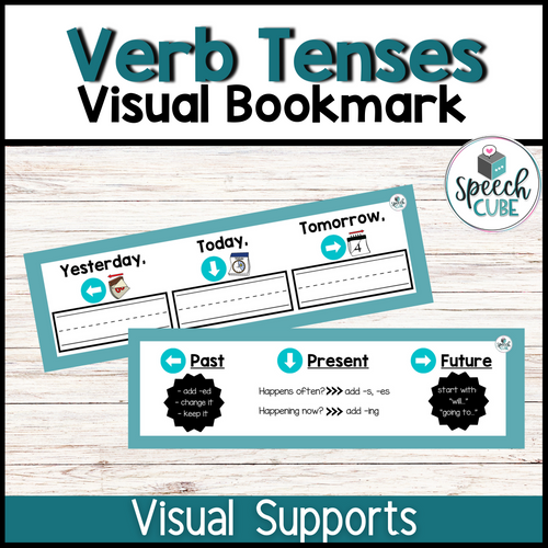 Visual Supports – Speech Cube